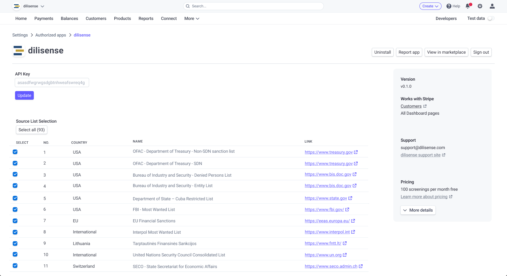Stripe App Marketplace